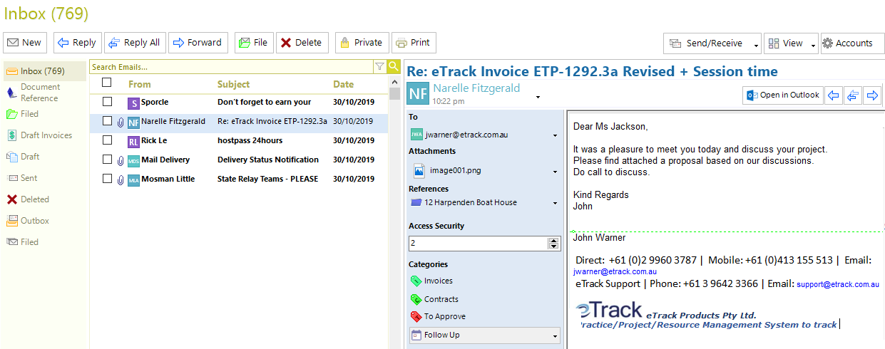 Architects - NDIS - eTrack Practice Management Software