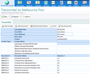 Documents, Files & Transmittals - eTrack Practice Management Software