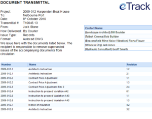 Documents, Files & Transmittals - NDIS - eTrack Practice Management Software